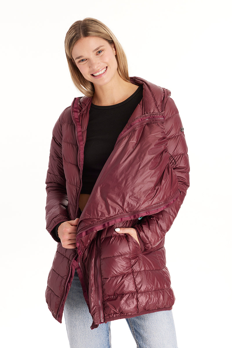 Maternity Jacket Ashley 3 in 1 Lightweight Down Filled | Spring ...