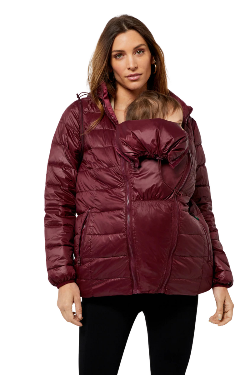 Maternity Jacket Lola 5 in 1 Down Babywearing Jacket – Moderneternity