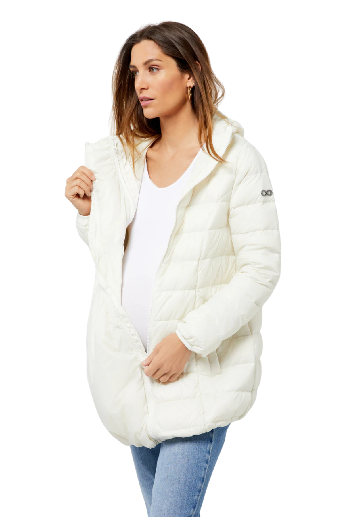 Maternity Jacket Ashley 3 in 1 Lightweight Down Filled | Spring ...